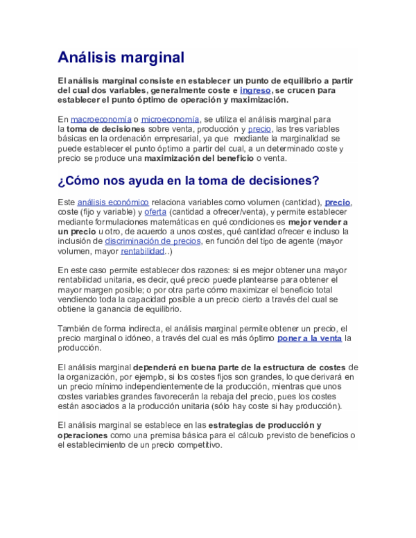 (DOC) Análisis marginal