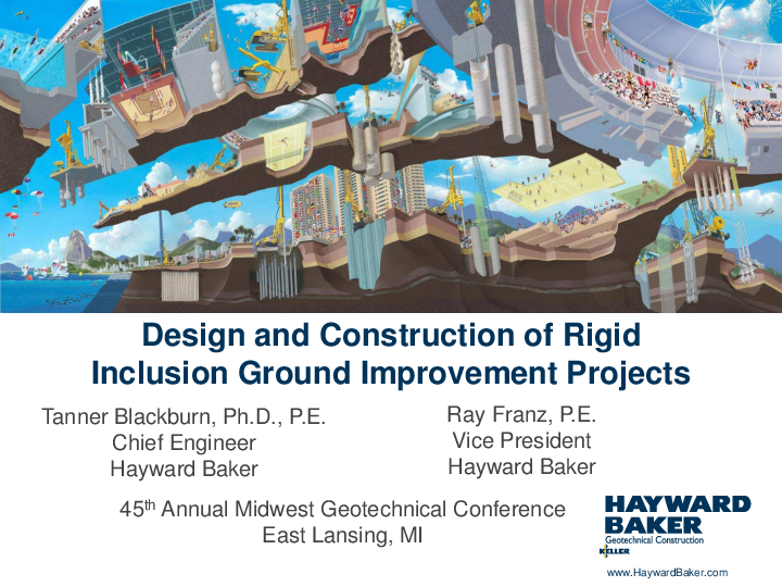 (PDF) Design and Construction of Rigid Inclusion Ground Improvement ...