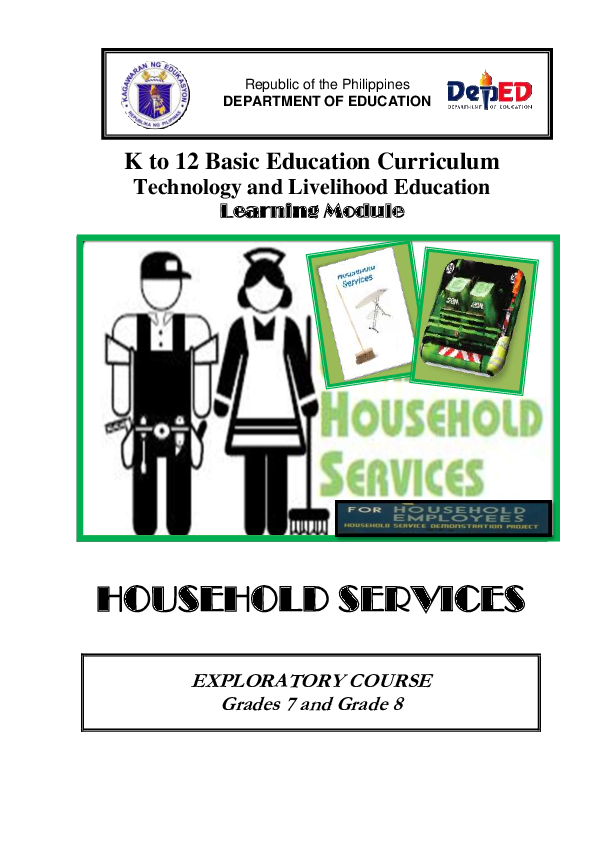 Technology And Livelihood Education Grade 7