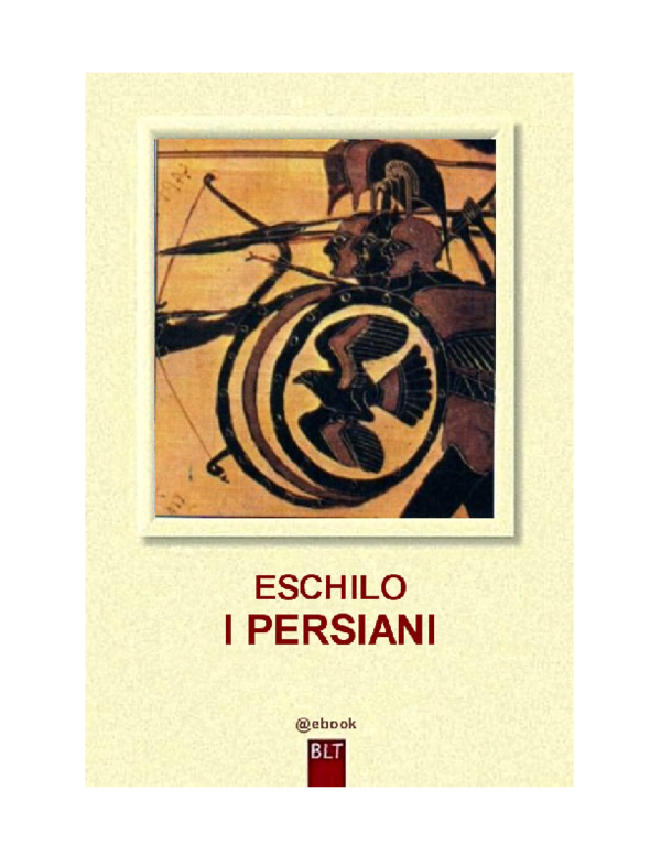 (PDF) Eschilo - I Persiani