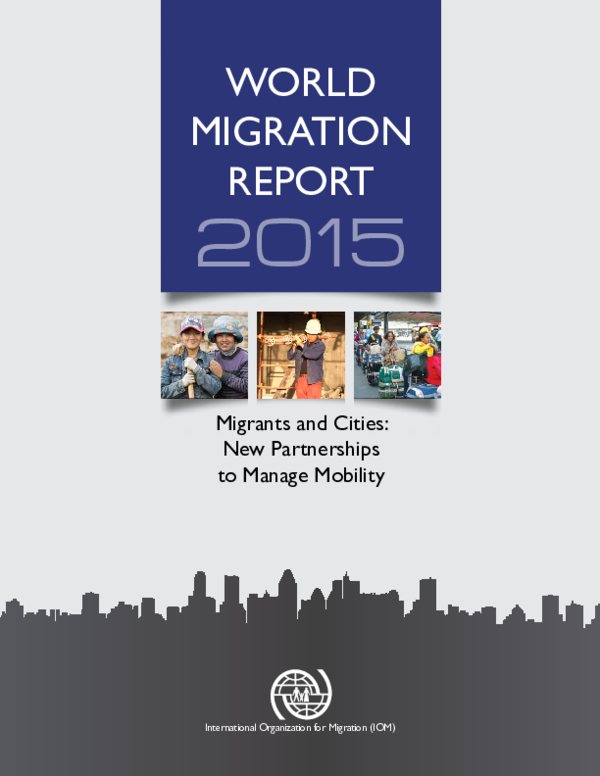 (PDF) International Organization for Migration (IOM) 2015 WORLD ...