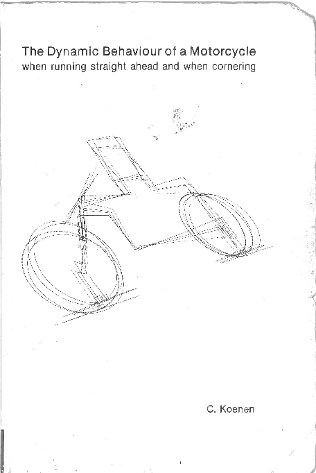 (PDF) The Dynamic Behaviour of a Motorcycle when running straight ahead ...