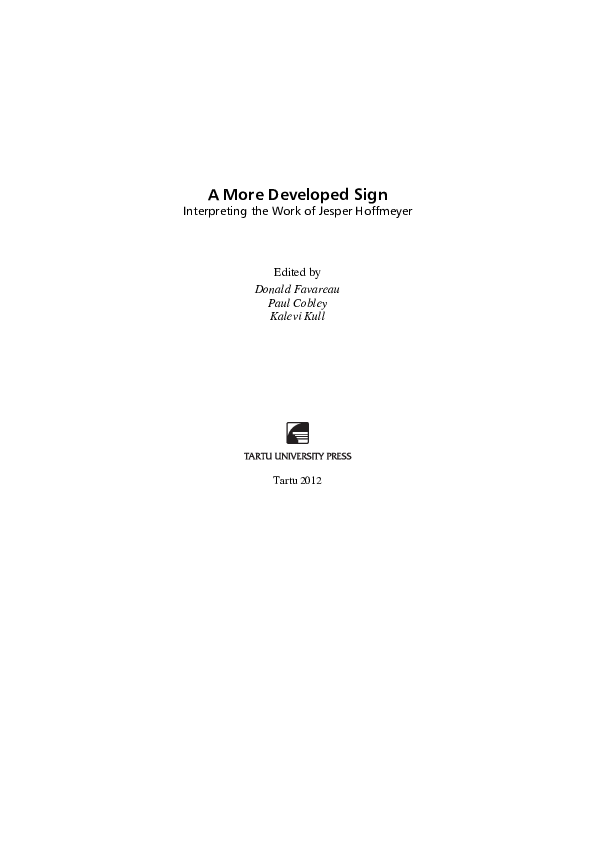 (PDF) "Chance" in A More Developed Sign: Interpreting the work of ...