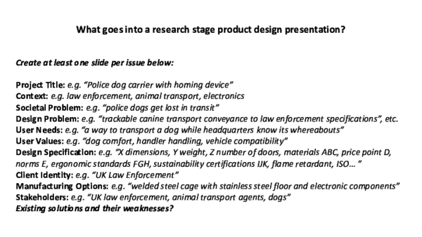 (PDF) How to present design research at bachelor level