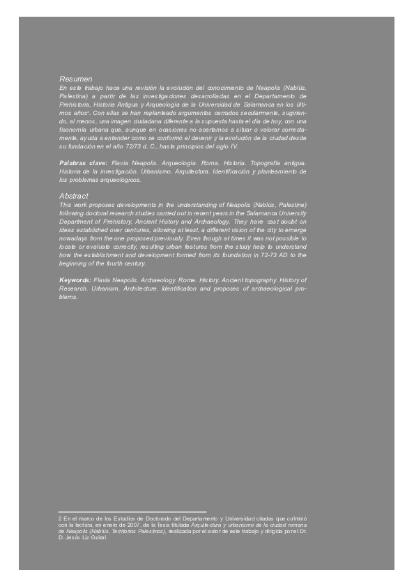 (PDF) Flavia Neapolis.
