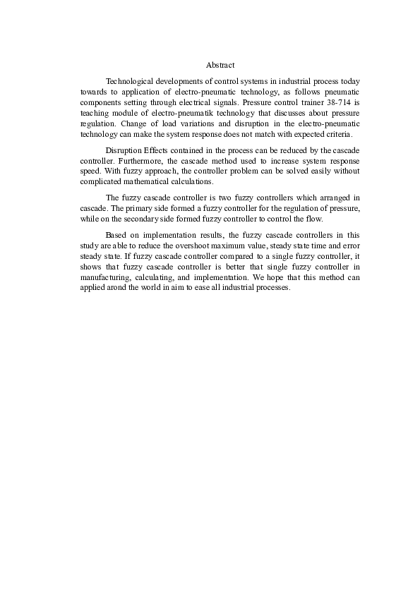 (DOC) Example of Abstract