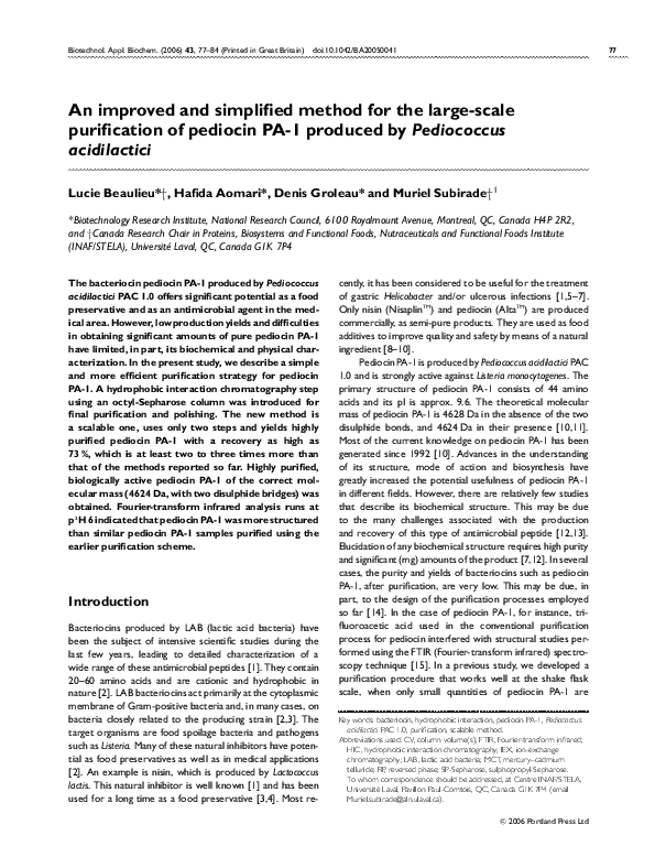 (PDF) An improved and simplified method for the large-scale ...