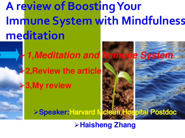 (PDF) A review of Boosting Your Immune System with Mindfulness ...