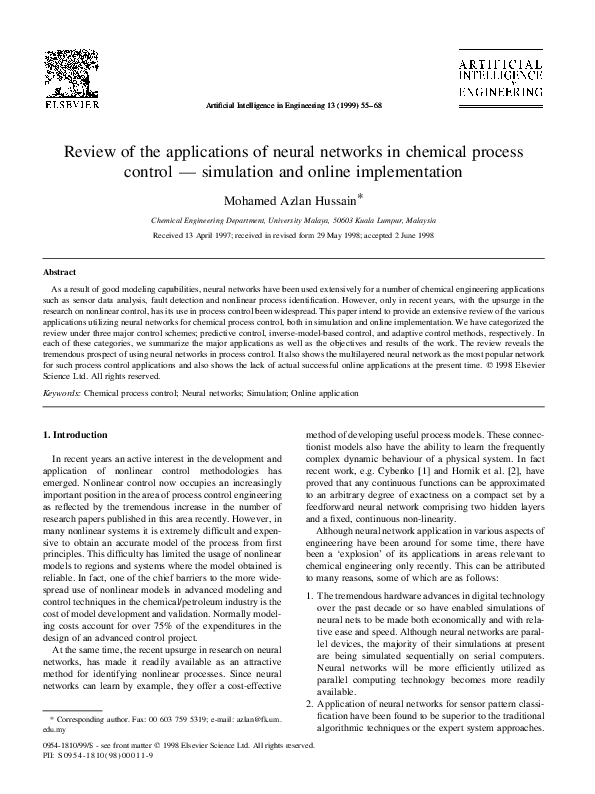 (PDF) Identification and Model Predictive Controller Design of the ...