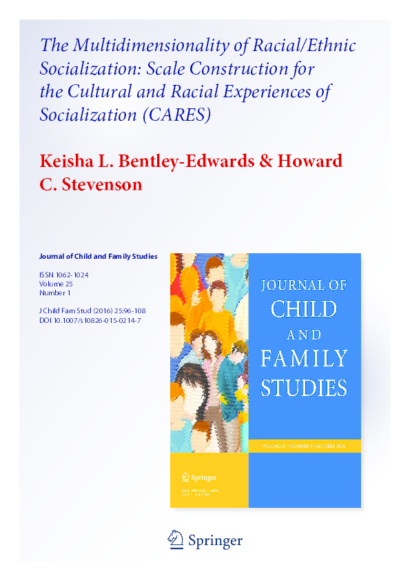 (PDF) The Multidimensionality of Racial/Ethnic Socialization: Scale ...