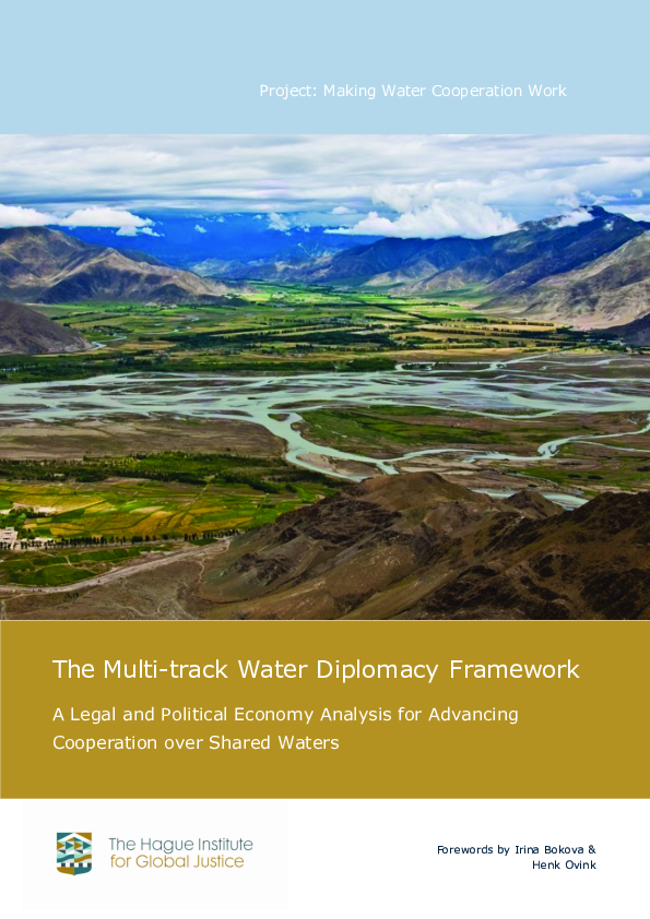(PDF) The Multi-track Water Diplomacy Framework A Legal and Political ...