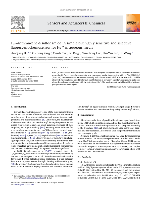 (PDF) A Co(II) complex of a vitamer of vitamin B6 acts as sensor of Hg2+ and pH in aqueous media ...