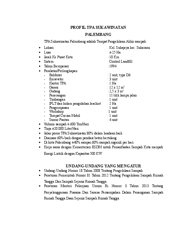 (DOC) PROFIL TPA SUKAWINATAN