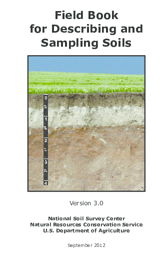 (PDF) Field Book for Describing and Sampling Soils