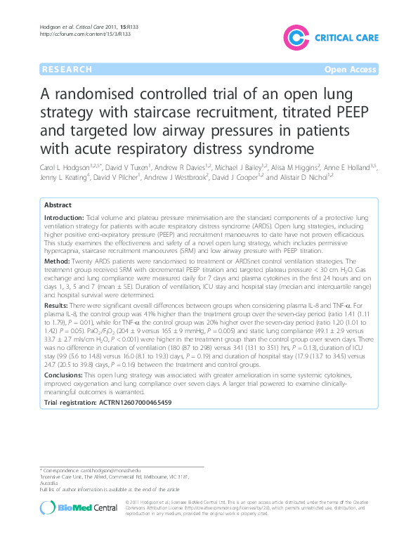 (PDF) Pressure-controlled versus volume-controlled ventilation for acute respiratory failure due ...