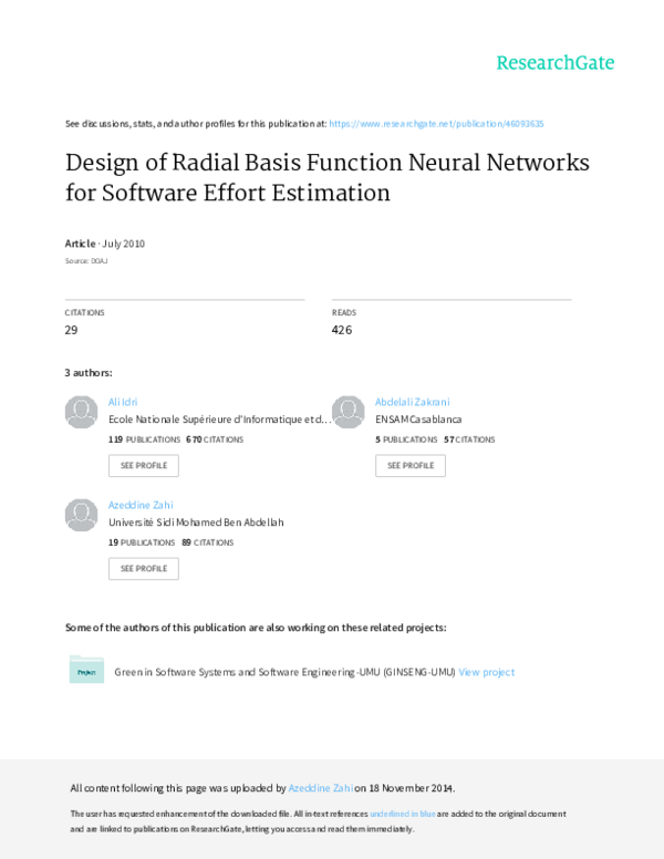 (PDF) Design of radial basis function neural networks controller based on sliding surface for a ...
