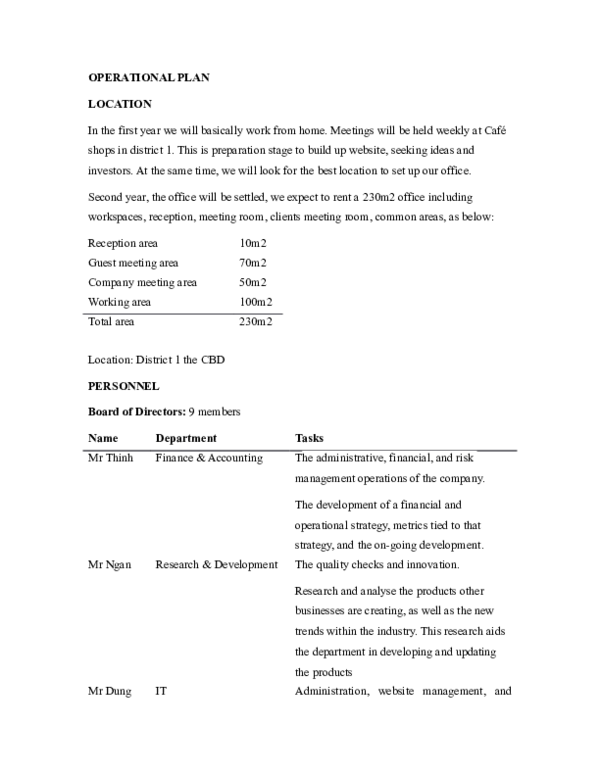 (DOC) Operational plan