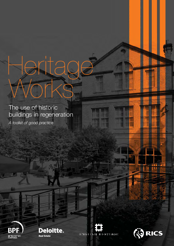 (PDF) The use of historic buildings in regeneration A toolkit of good ...