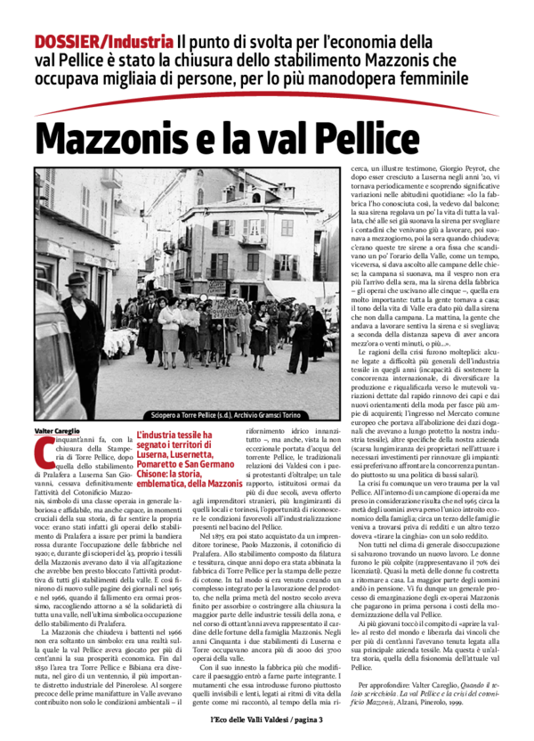 (PDF) Mazzonis e val Pellice