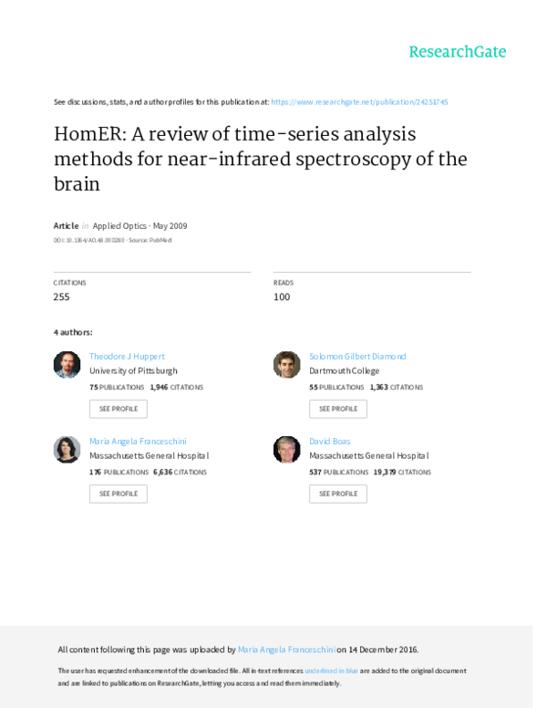 (PDF) HomER: a review of time-series analysis methods for near-infrared ...
