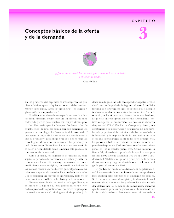 (PDF) Conceptos básicos de la oferta y de la demanda (PDF) Conceptos básicos de la oferta y de la demanda