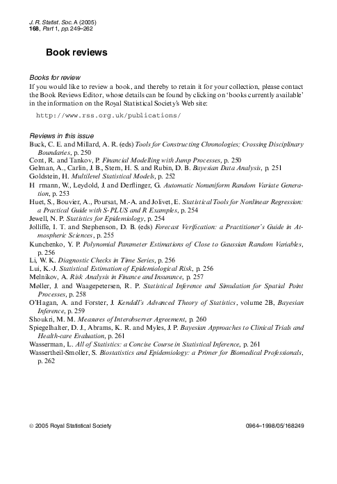 (PDF) Statistical Tools for Nonlinear Regression: a Practical Guide ...