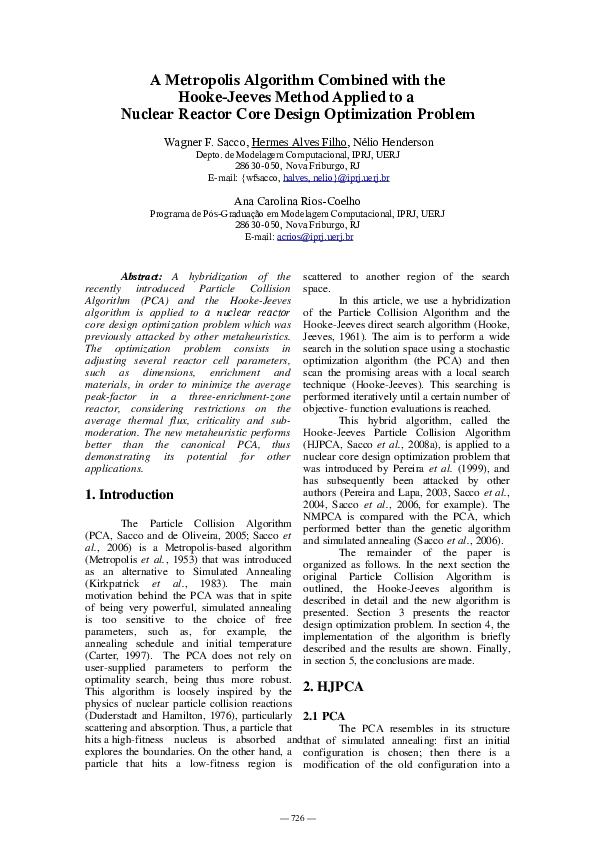 (PDF) A Metropolis algorithm combined with Hooke-Jeeves local search method applied to global ...