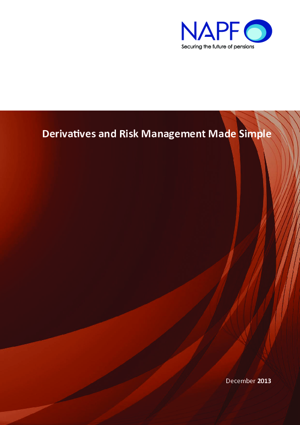 (PDF) Derivatives and Risk Management Made Simple