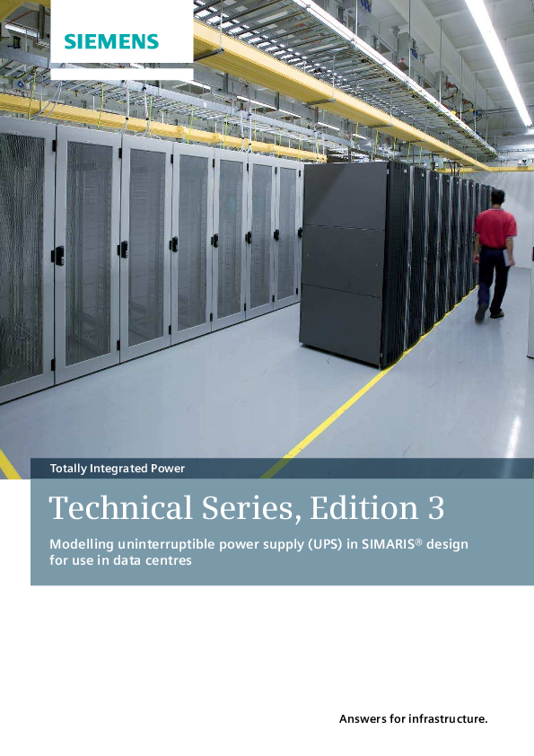 (PDF) Modelling uninterruptible power supply (UPS) in SIMARIS® design ...