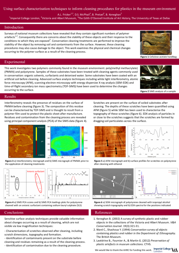 (PDF) Using surface characterisation techniques to inform cleaning ...