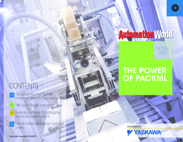 (PDF) TACTICAL BRIEF SPONSORED BY Designing your first PackML ...