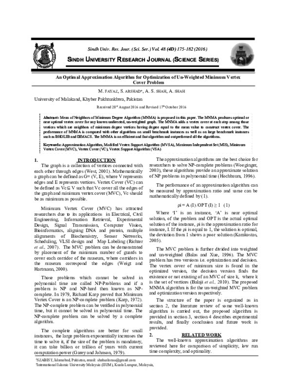 Pdf An Optimal Approximation Algorithm For Optimization Of Un 3363