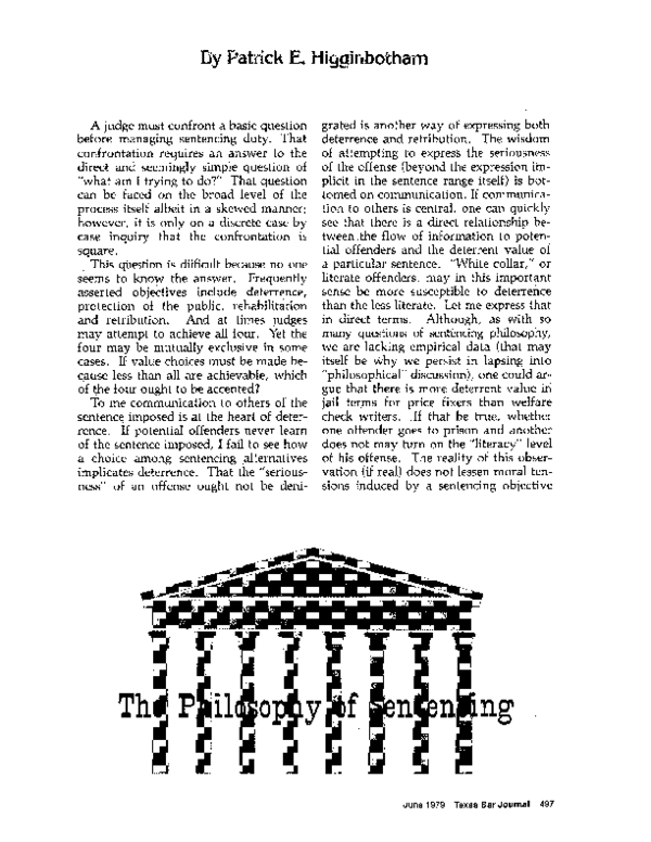 (PDF) The Philosophy of Sentencing