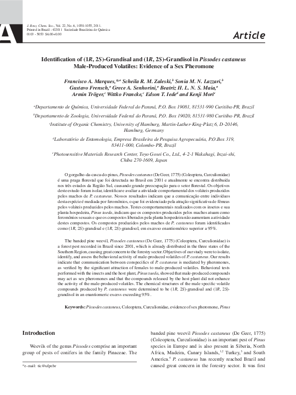(PDF) Identification of (1R, 2S)-grandisal and (1R, 2S)-grandisol in ...
