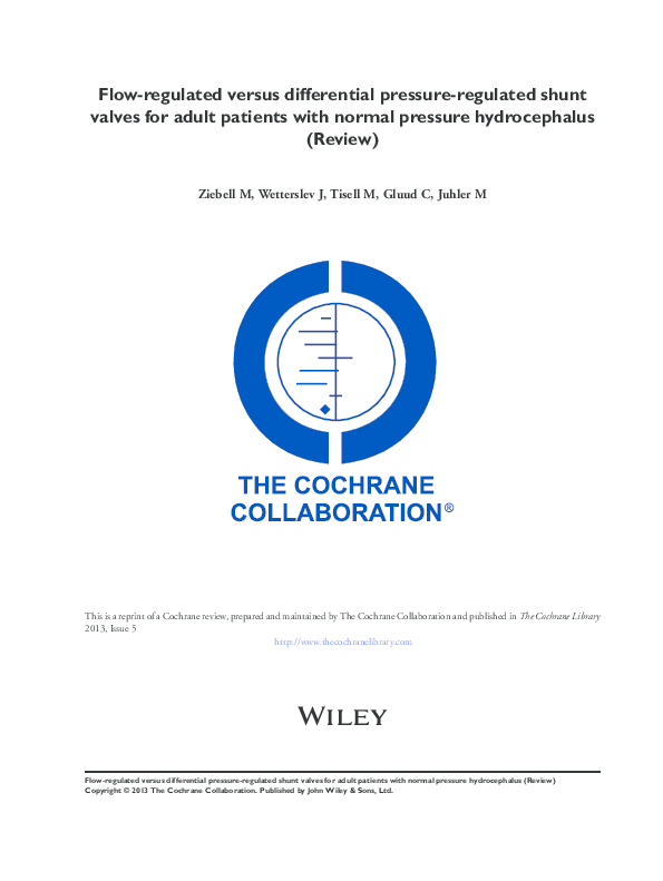 (PDF) Flow-regulated versus differential pressure-regulated shunt ...