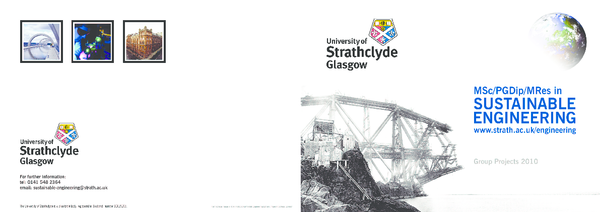 (PDF) Sustainable Engineering Selected Projects, David Grierson, 2010