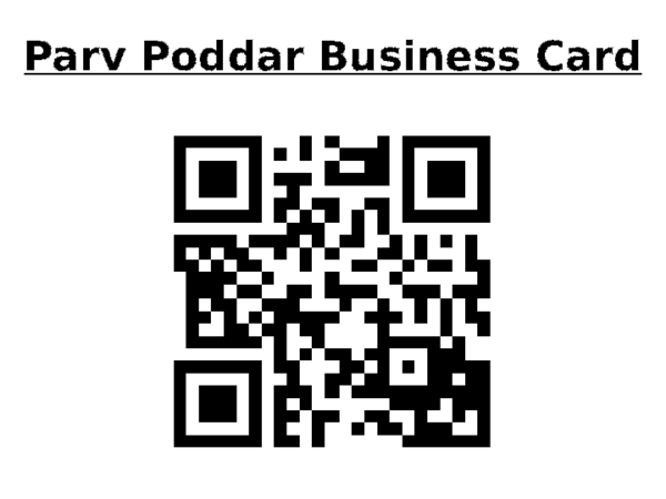 (PPT) QR Code By Parv Poddar.pptx | Parv Poddar - Academia.edu