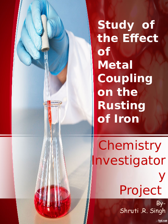 Rusting Of Iron Project