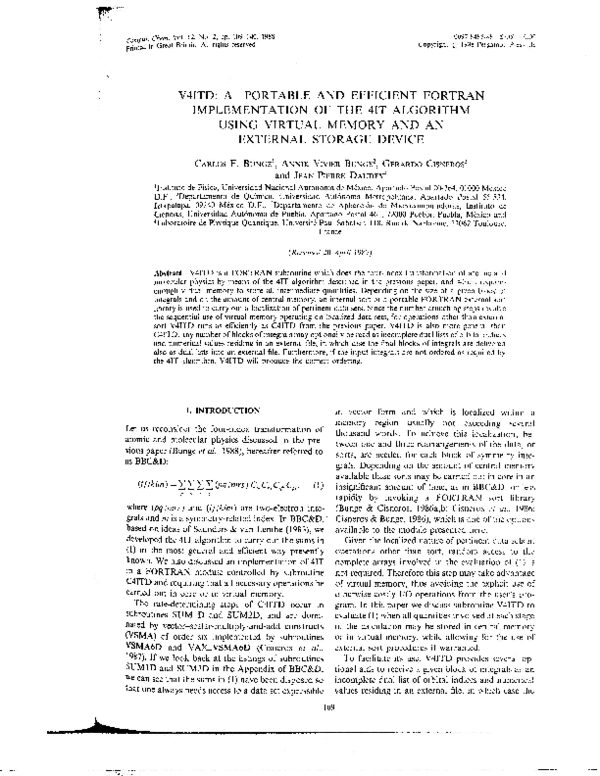 Pdf V4itd A Portable And Efficient Fortran Implementation Of The 4it Algorithm Using Virtual