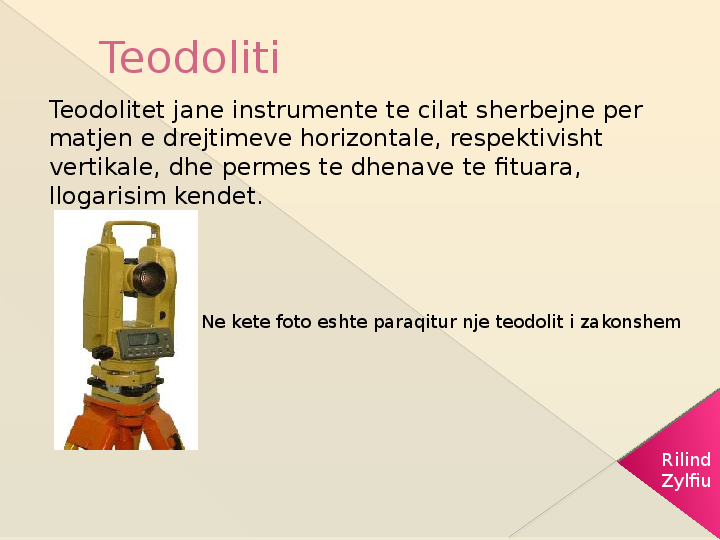 (PPT) Instrumentet gjeodezike dhe pjeset percjellese.pptx