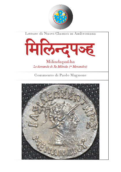 (PDF) Lettura del Milindapañha (Le domande di [re] Milinda [= Menandro ...