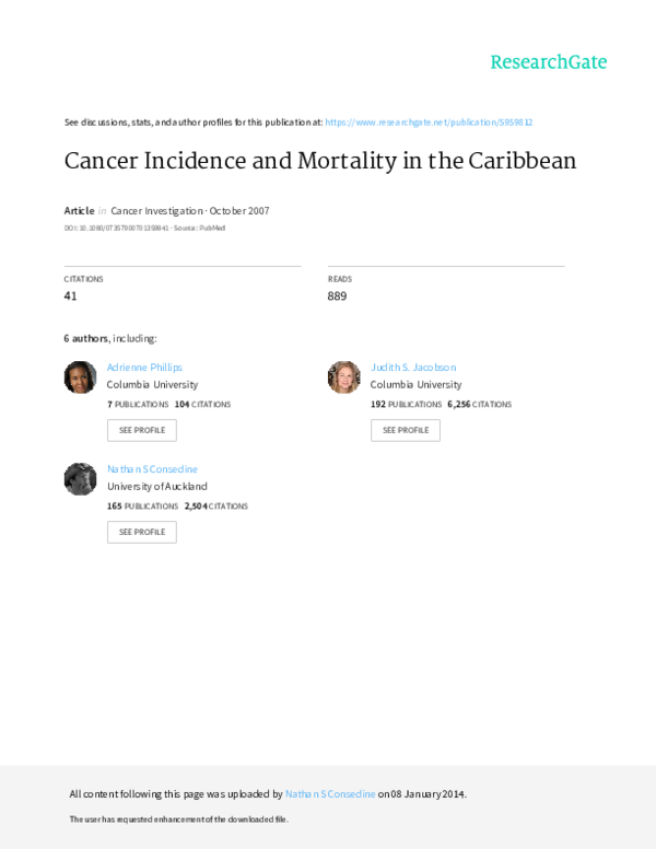 (PDF) Assessment of the Radiation Therapy Model in the Dominican ...