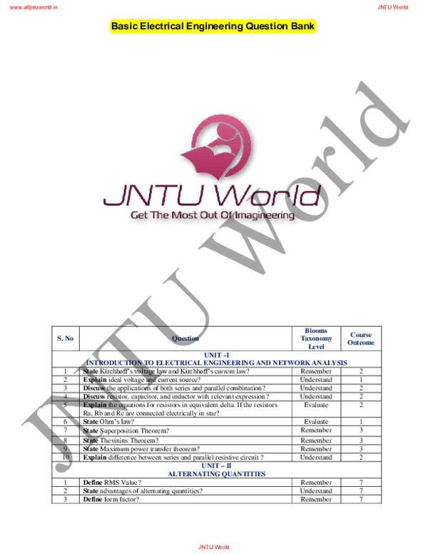 PDF Basic Electrical Engineering Question Bank Praneetha P pdf-basic-electrical-engineering-question-bank-praneetha-p