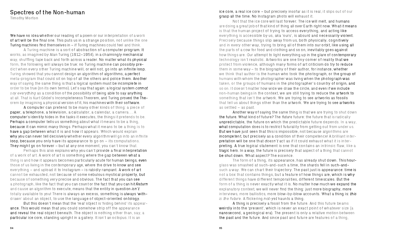 (PDF) Spectres of the Nonhuman | Timothy Morton - Academia.edu