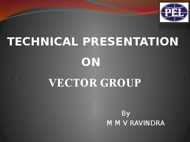 (PPT) Transformer Vector Group