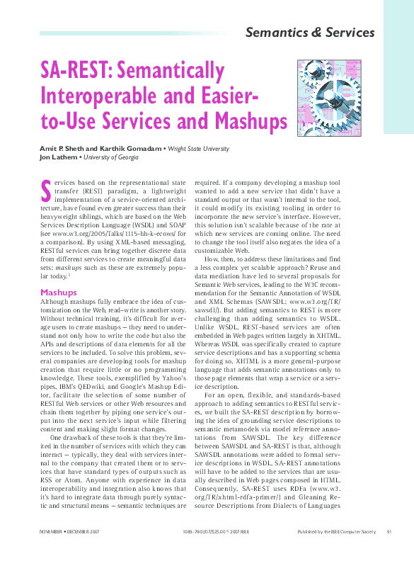 (PDF) Sa-rest: Semantically interoperable and easier-to-use services ...