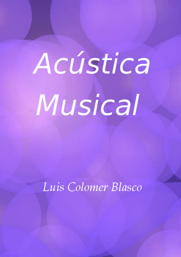 (PDF) Acústica Musical