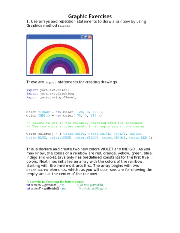 (DOC) Graphic Exercises