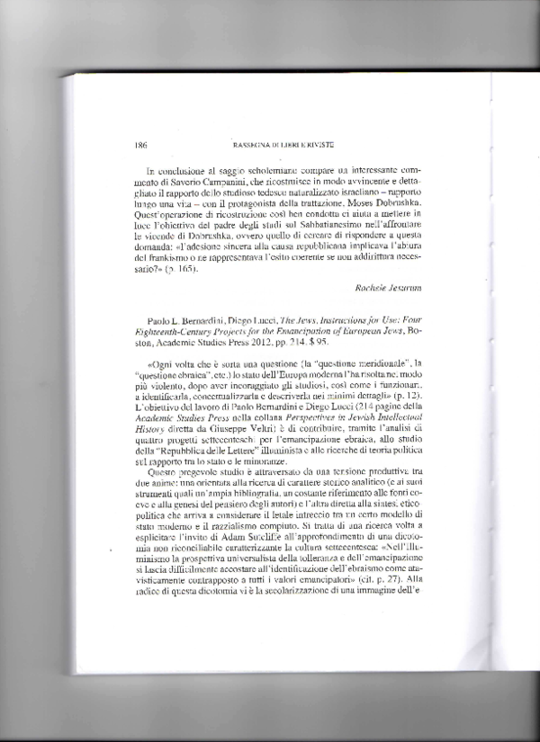 (PDF) The Jews, Instructions for Use: Four Eighteenth-Century Projects ...
