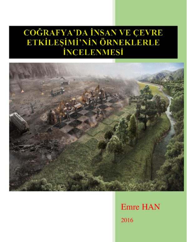 (PDF) Coğrafya'da İnsan Ve Çevre Etkileşiminin Örneklerle İncelenmesi